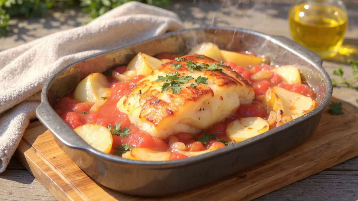 Recette de morue au four à la portugaise : les ingrédients et la ...